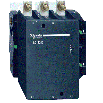 Contactor 3P LC1E250E5 250A 132Kw 48Vac Schneider