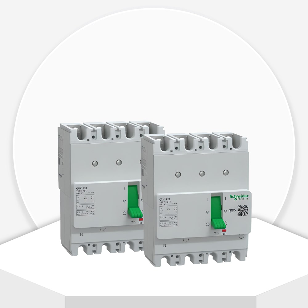 MCCB Gopact 125E 4P 80A 15kA G12E4F80 - Schneider Electric